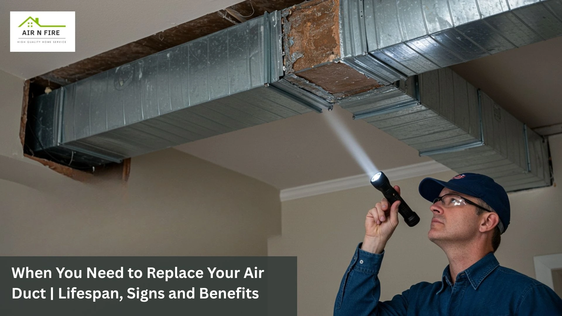 When to Replace Air Ducts | Air Duct Replacement Lifespan, Signs & Benefits